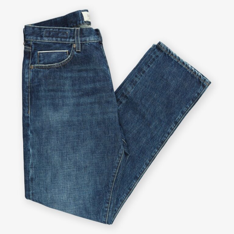 Barmas Tokyo Blue Straight Fit 12 Oz. Japanese Selvedge Denim Jeans ...