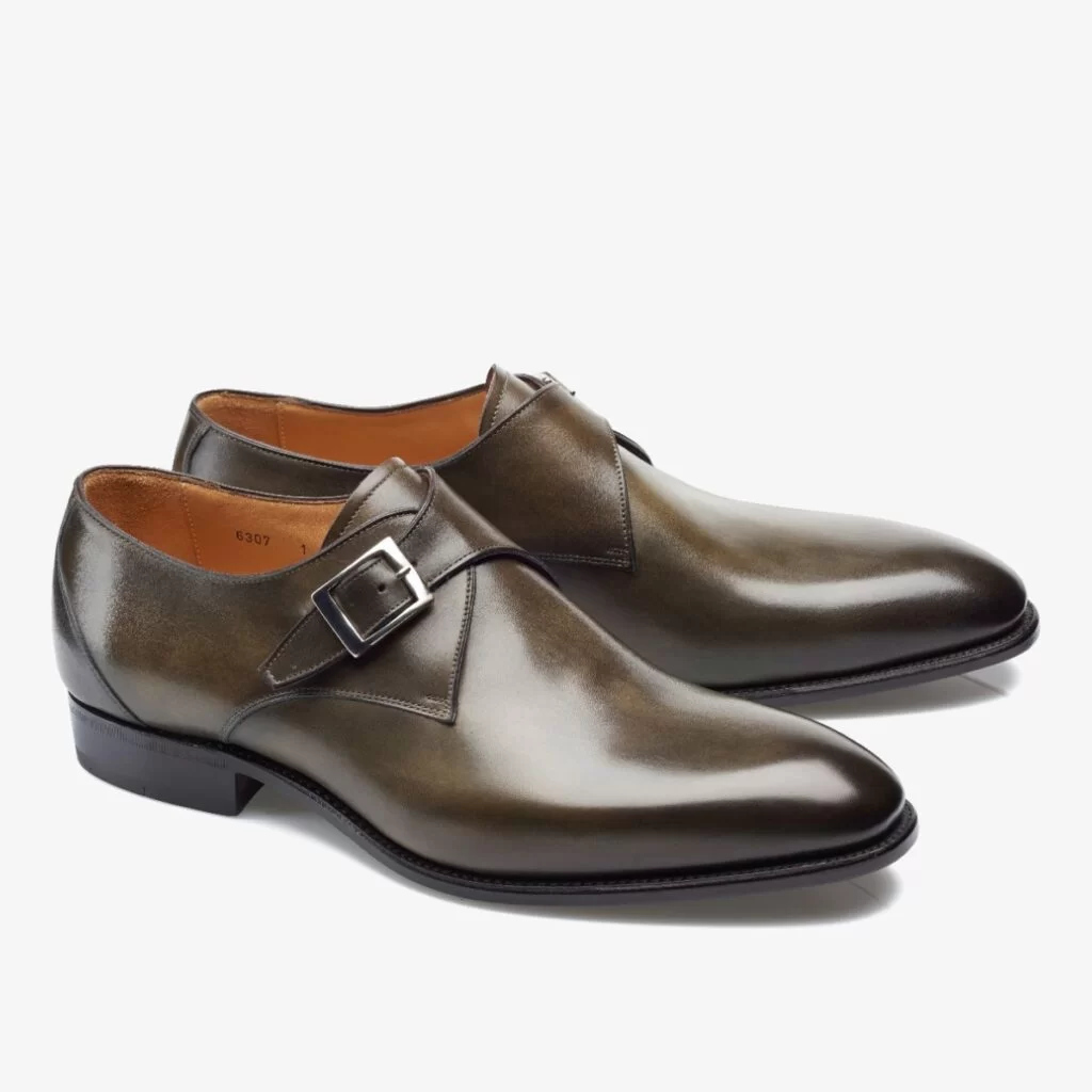 Carlos Santos 6307 Gareth Bosco Monk Strap Shoes - The Noble Dandy