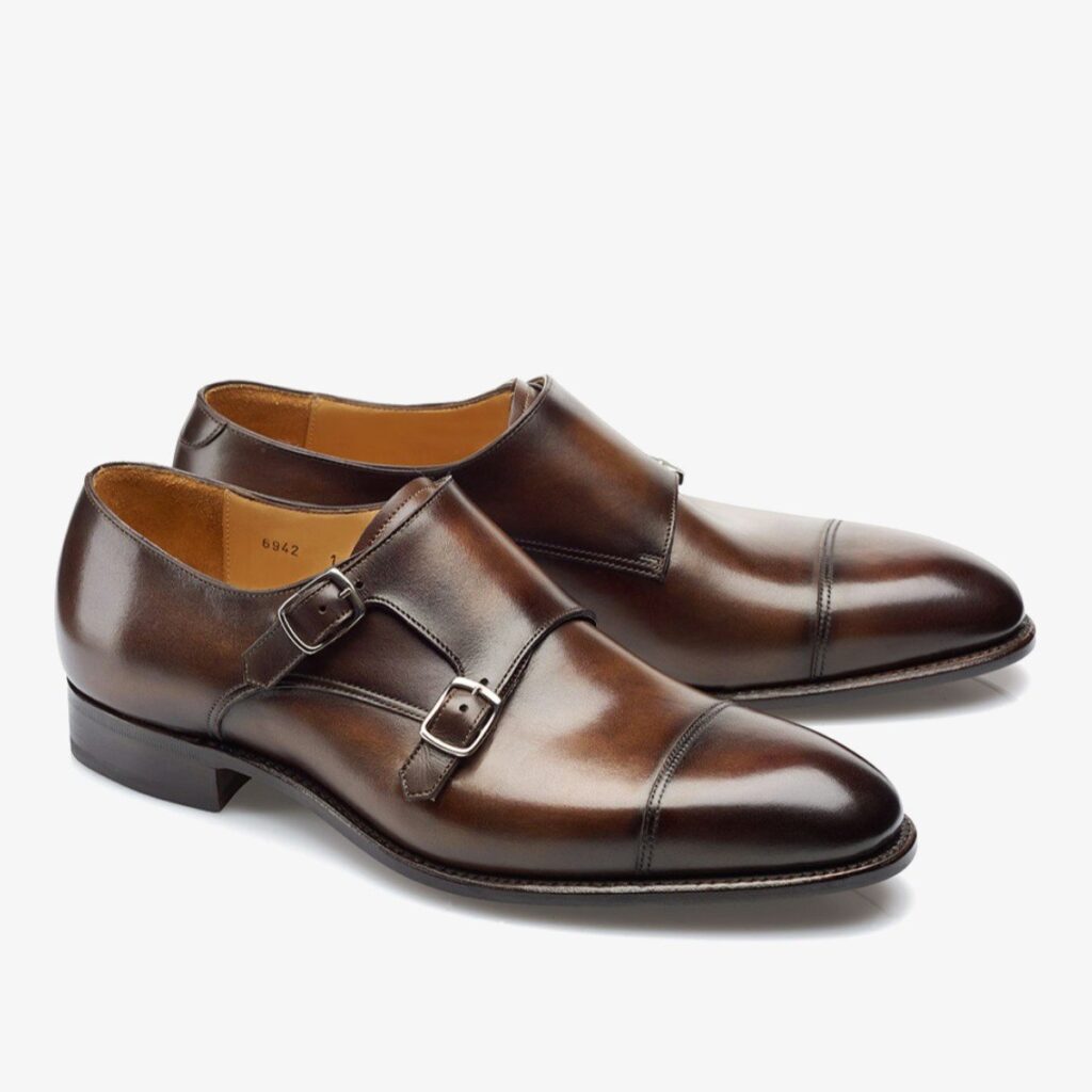 Carlos Santos 6942 Andrew Coimbra Monk Strap Shoes - The Noble Dandy