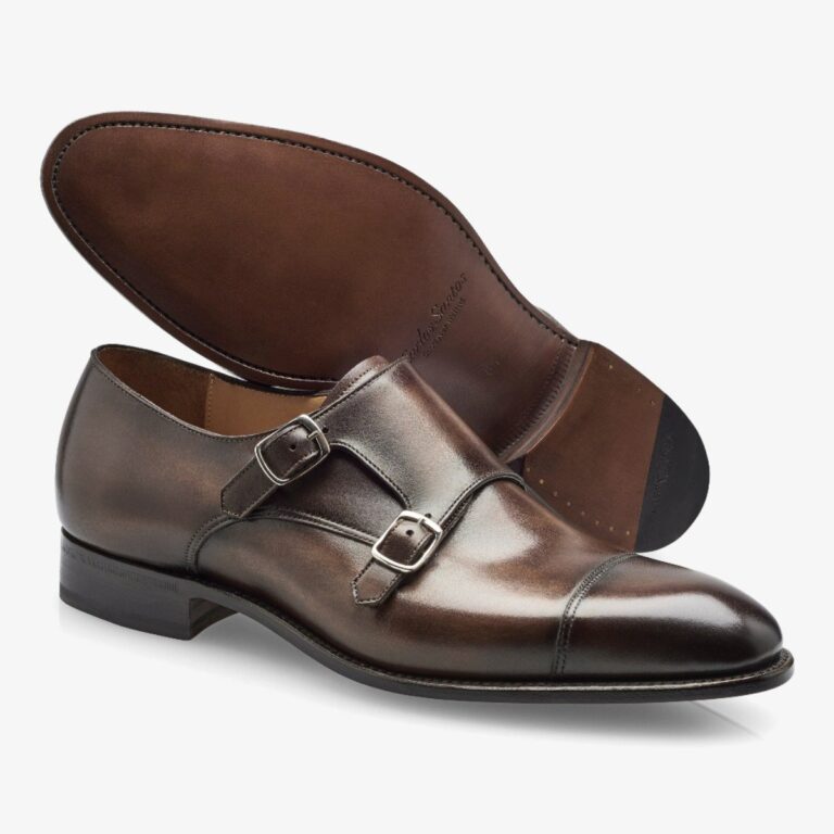 Carlos Santos 6942 Andrew Coimbra Monk Strap Shoes - The Noble Dandy