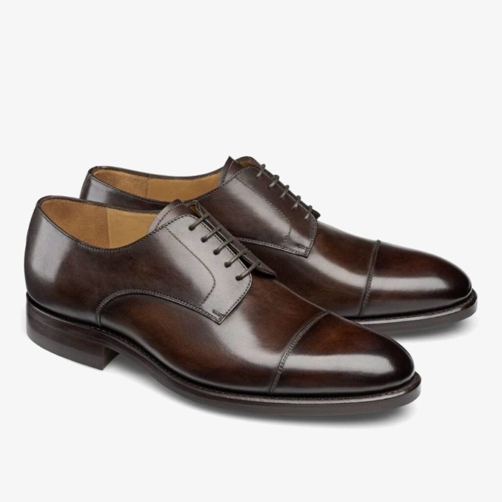 Carlos Santos 9381 Gary Coimbra Toe Cap Derby Shoes - The Noble Dandy