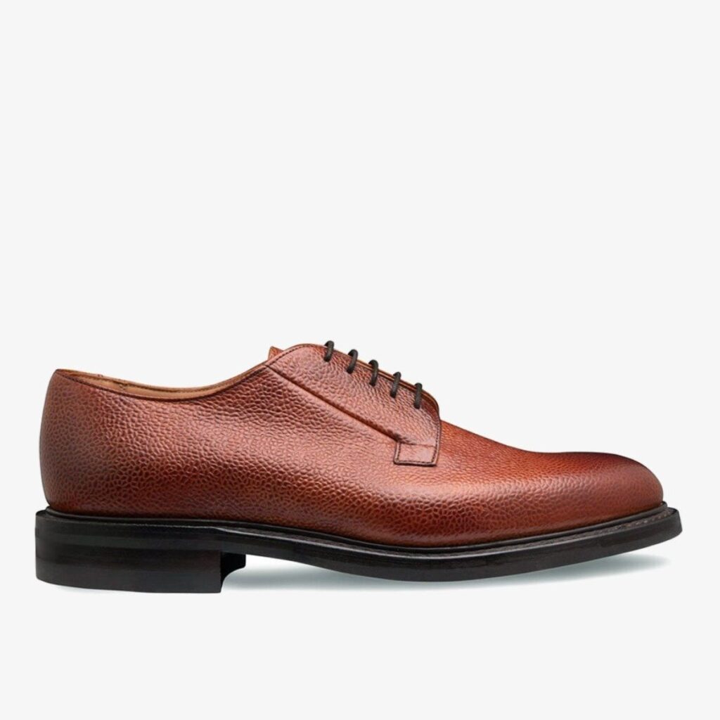Cheaney Deal II Mahogany Blucher Shoes - The Noble Dandy
